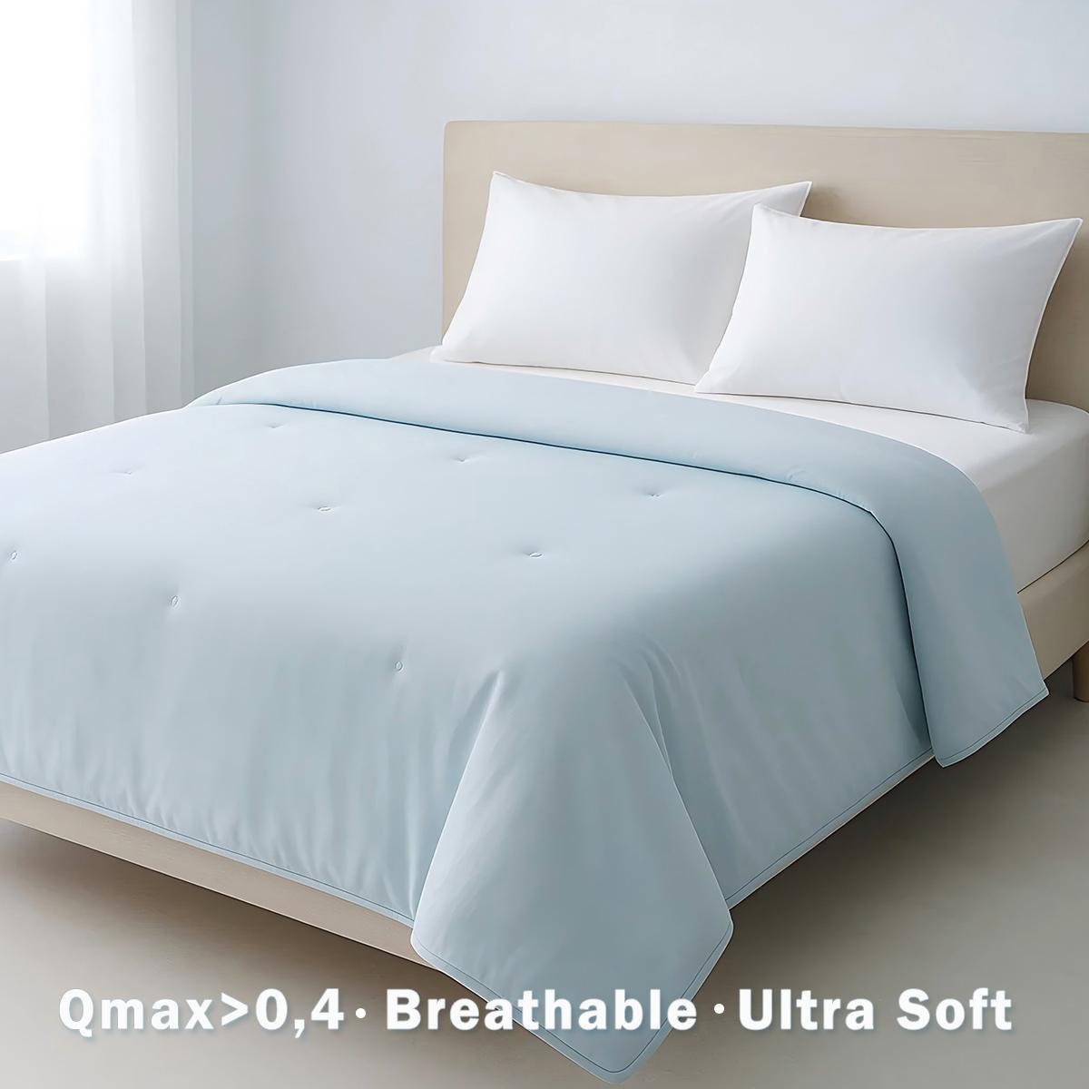 O'Breeze Cooling Comforter – Ultra Soft, Breathable Cooling Blanket, Lightweight, Hypoallergenic ...